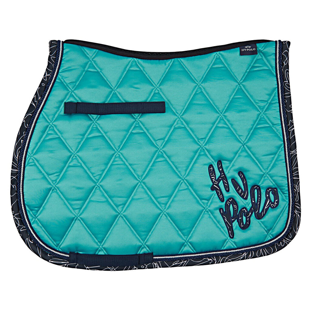 Zadeldekje Datu Dr Blue Turquoise Hv Polo kopen? • QUUS.nl